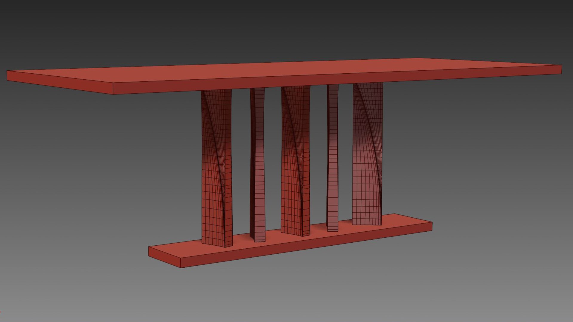 Meridian Dining Table By Hellman Chang Model - TurboSquid 2030805