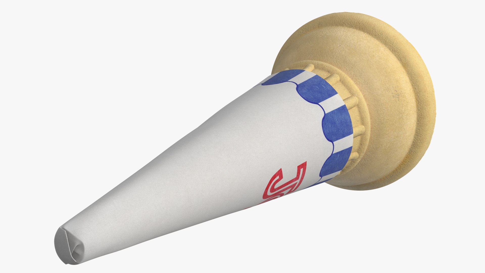 Pointed Bottom JOY Cake Cone 3D - TurboSquid 2246372