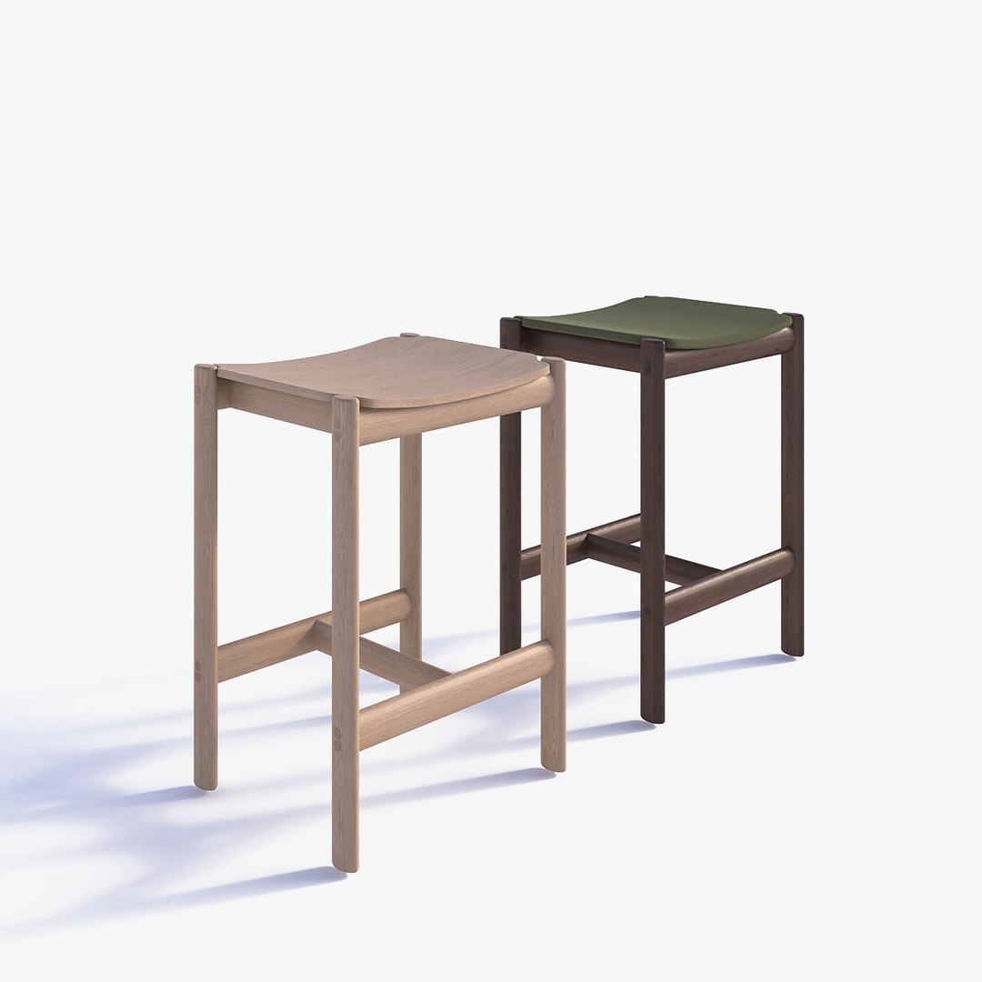 3D Jardan Rye RY44 Stool Model - TurboSquid 2430229