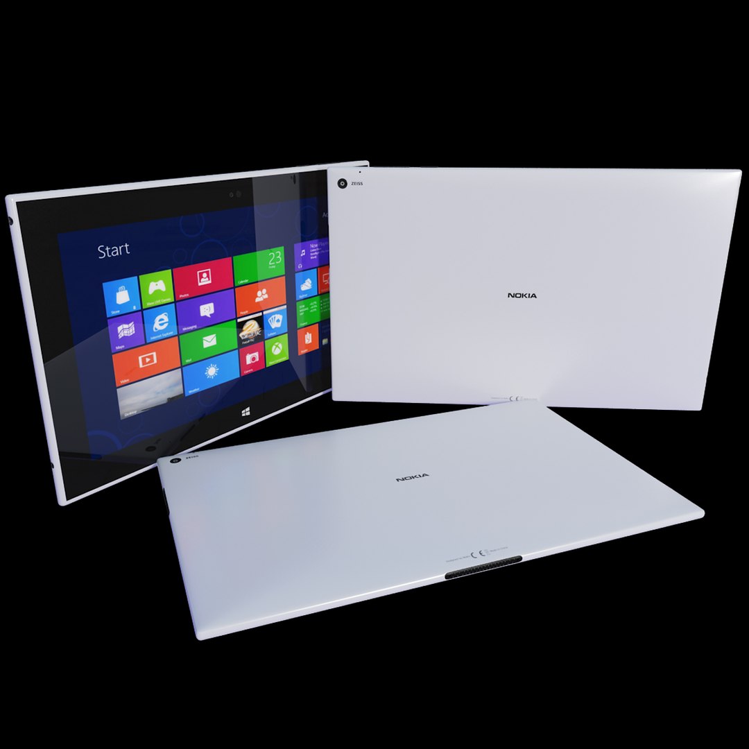 Realistic Nokia Lumia 2520