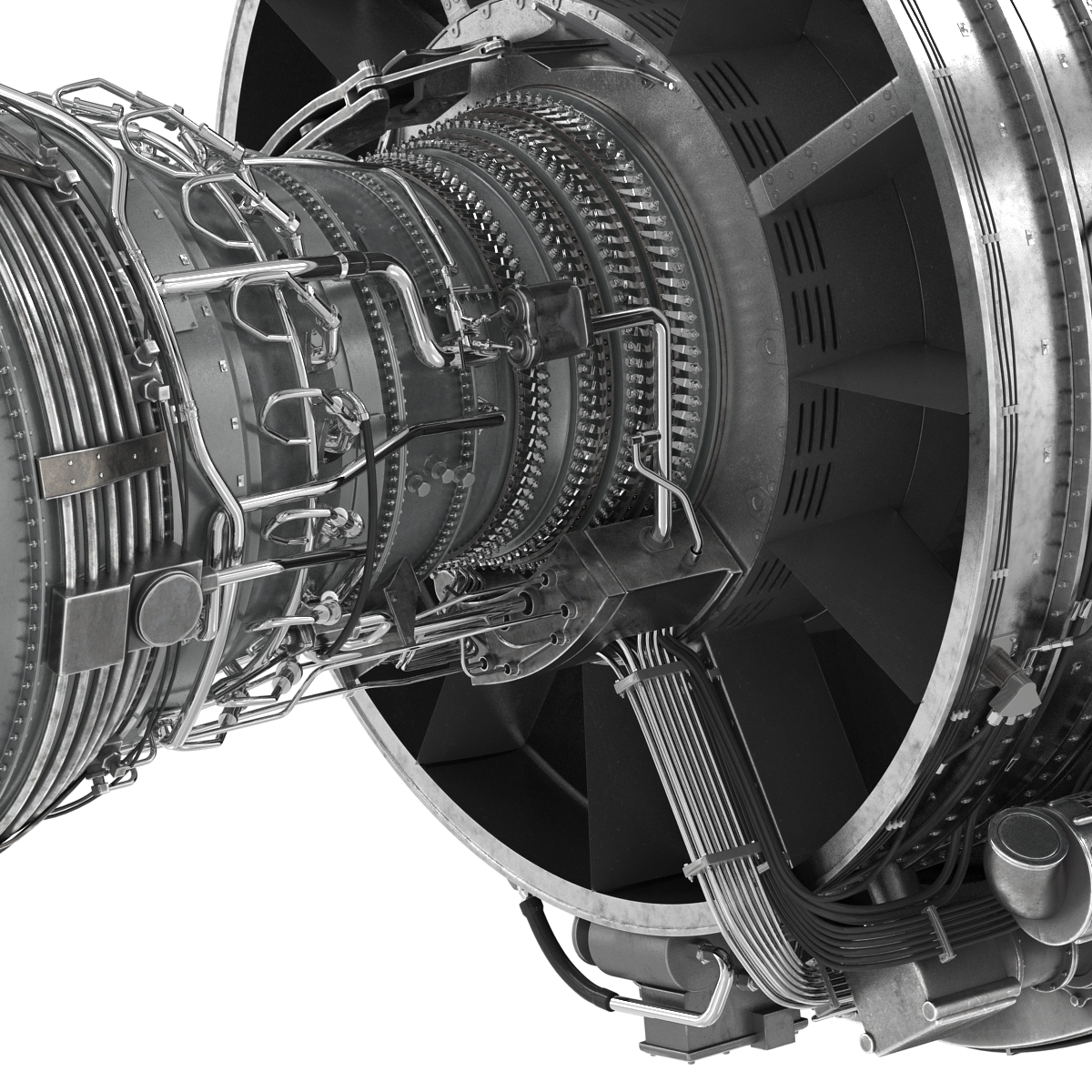 3d turbofan engine cfm international model