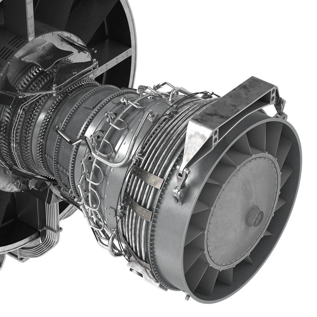 3d turbofan engine cfm international model