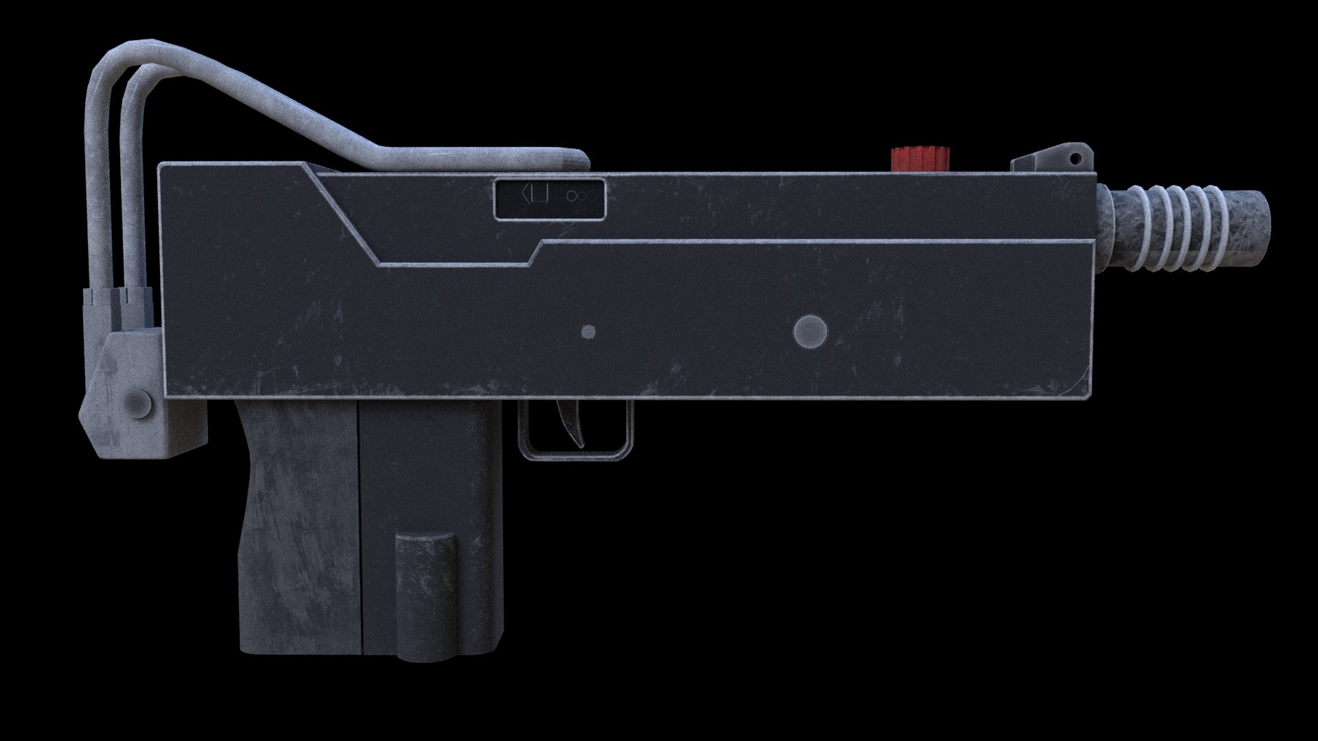 Free 3D Weapon Submachine Gun Model - TurboSquid 1676609