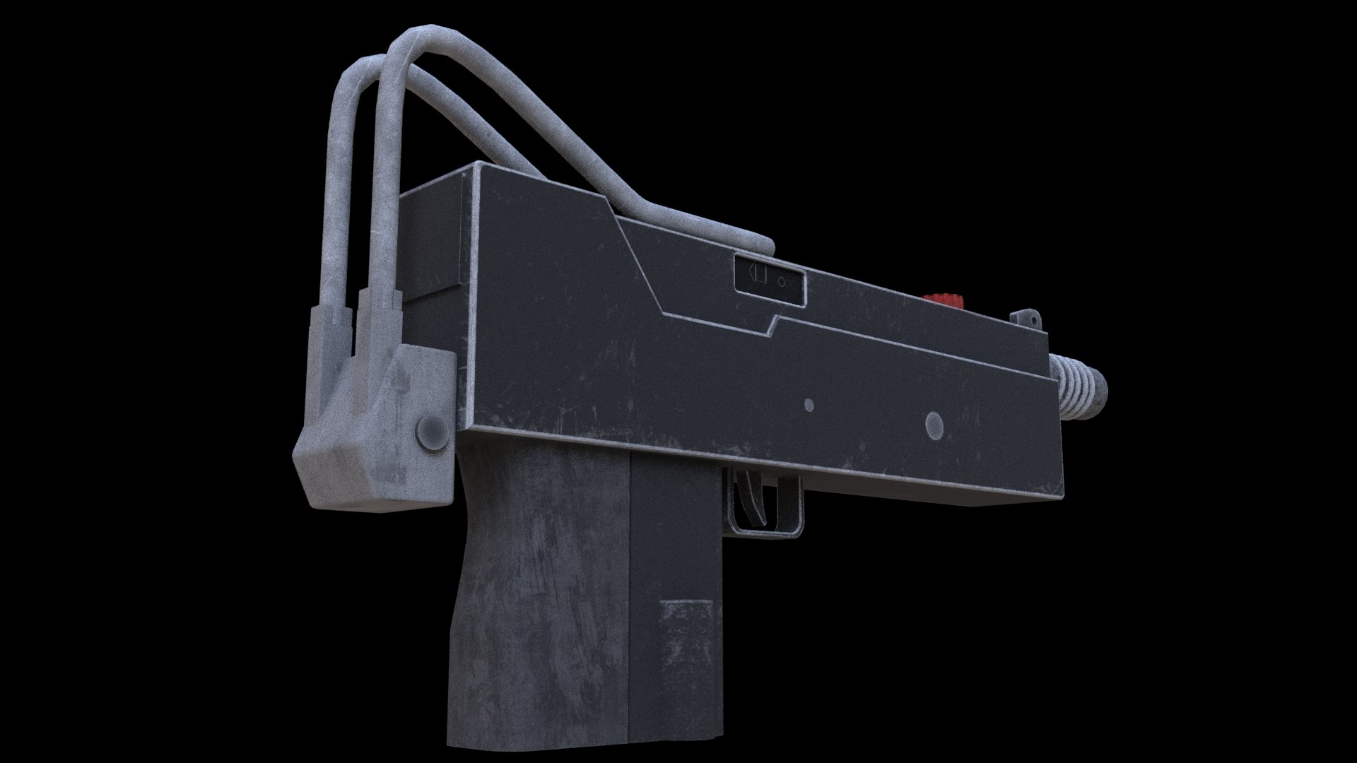 Free 3D Weapon Submachine Gun Model - TurboSquid 1676609