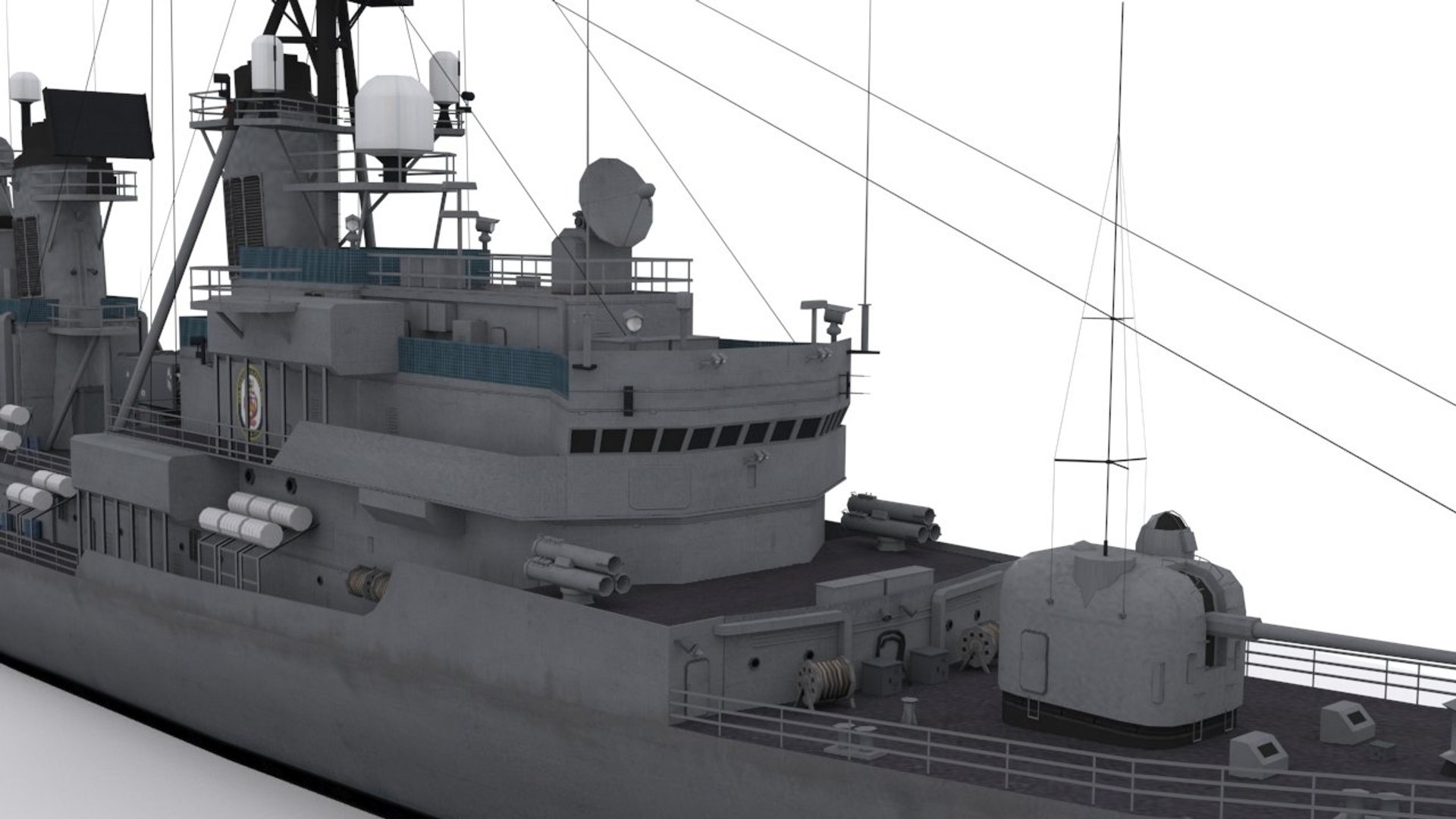 Destroyer Ddg 18 3D Model - TurboSquid 1483224