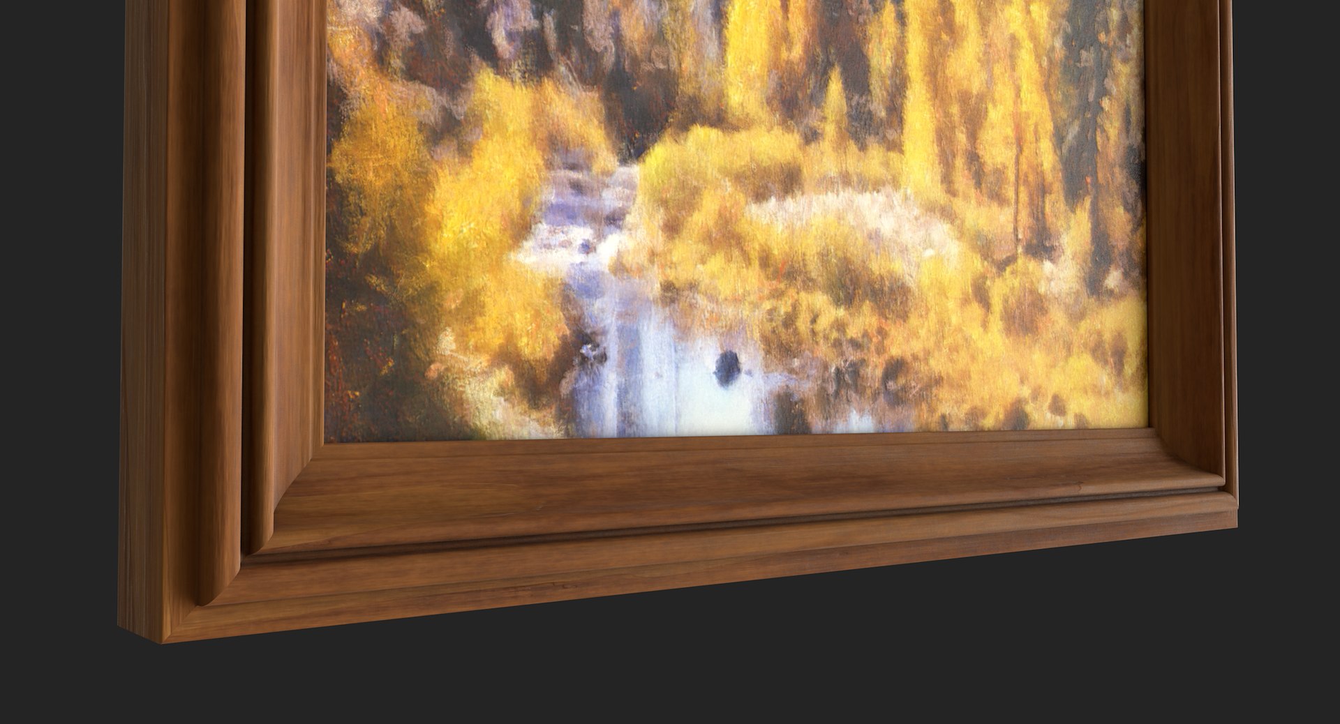 Realistic Oil Painting 3D Model - TurboSquid 1285637