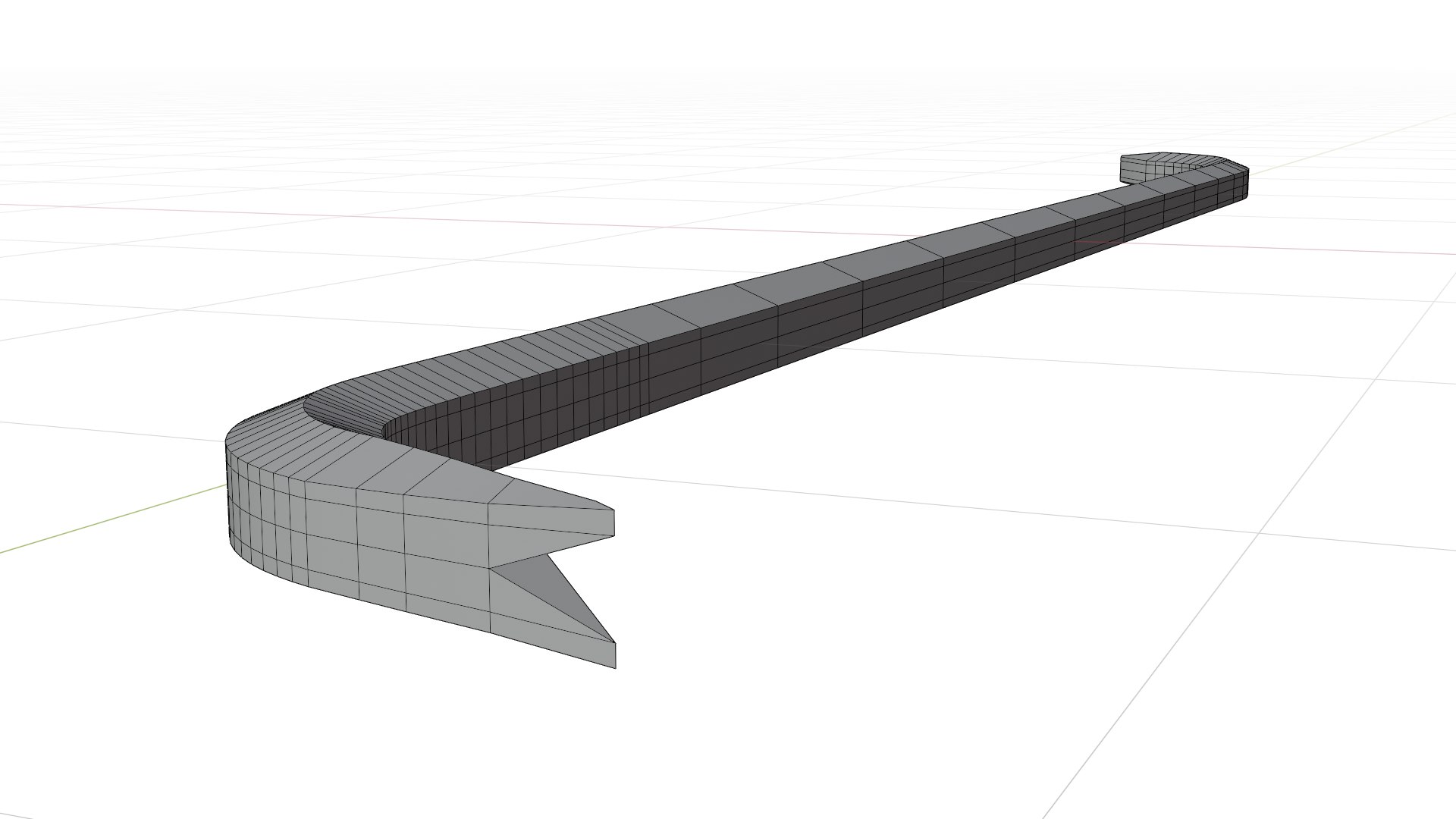 Rusted Crowbar 3D Model - TurboSquid 1859695