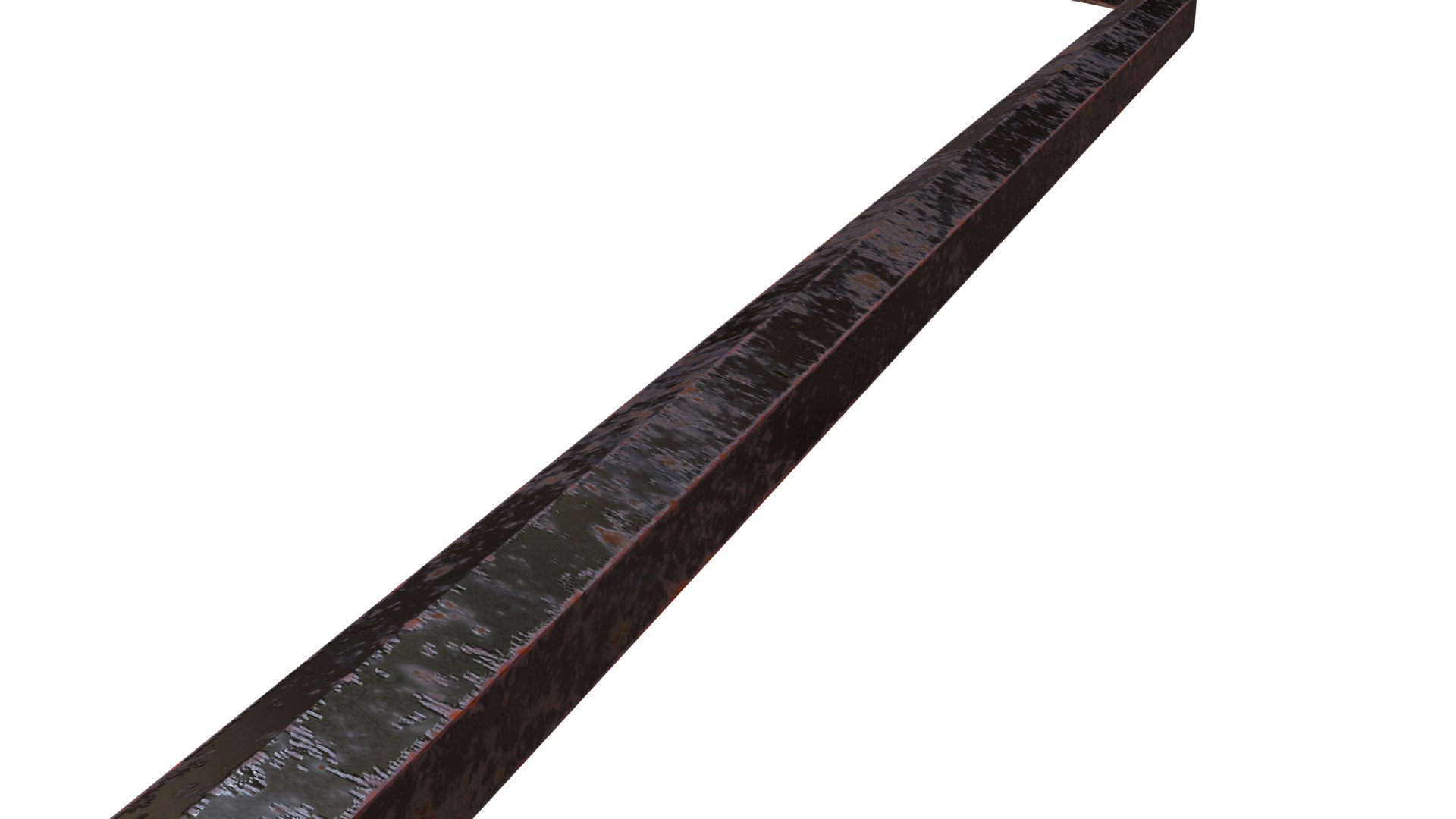 Rusted Crowbar 3D Model - TurboSquid 1859695