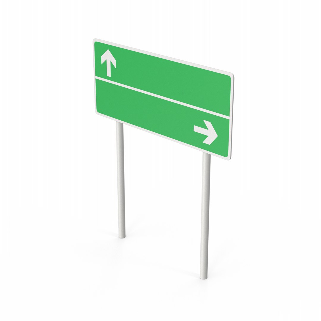 3D Road Signs Collection Model - TurboSquid 2056181