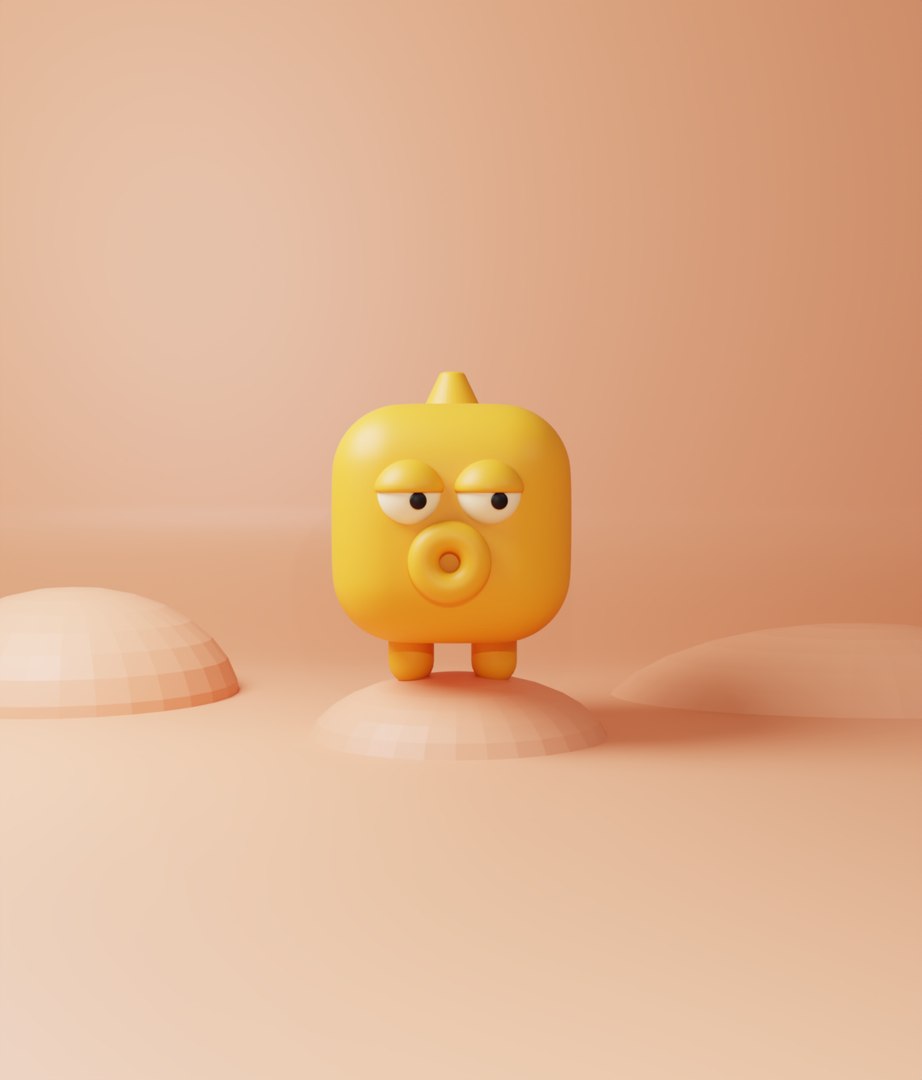 3D Cartoon Character 3 In 1 - TurboSquid 2206314