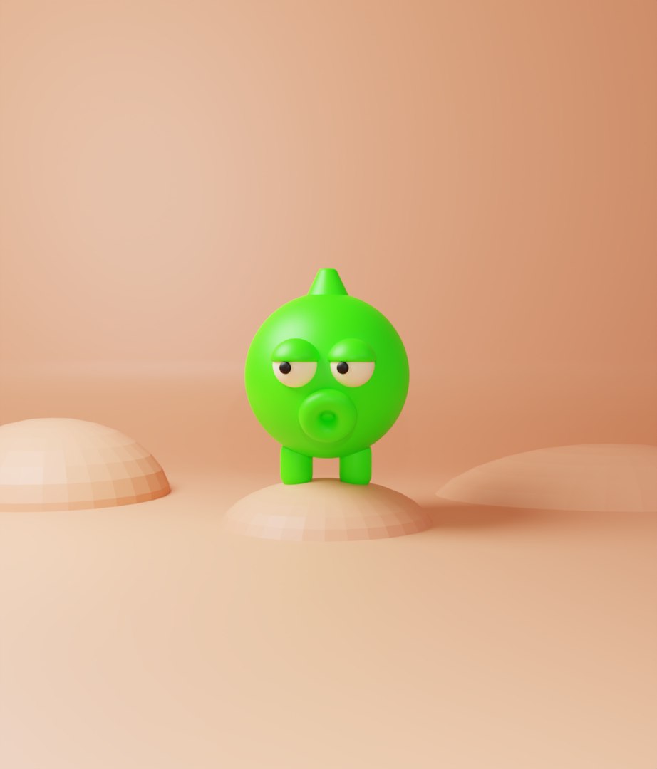 3D Cartoon Character 3 In 1 - TurboSquid 2206314