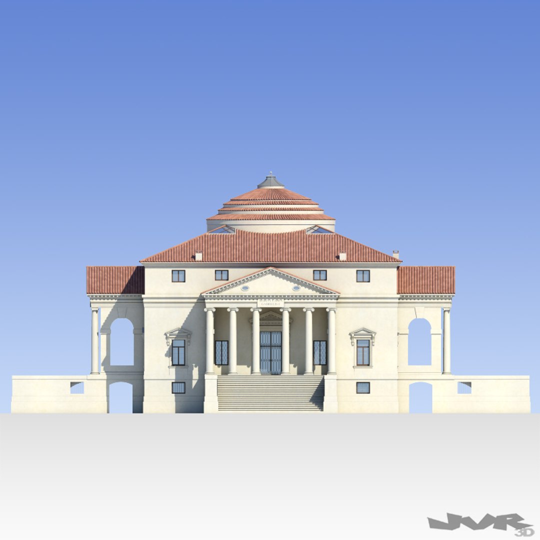 Villa Capra La Rotonda 3d Model