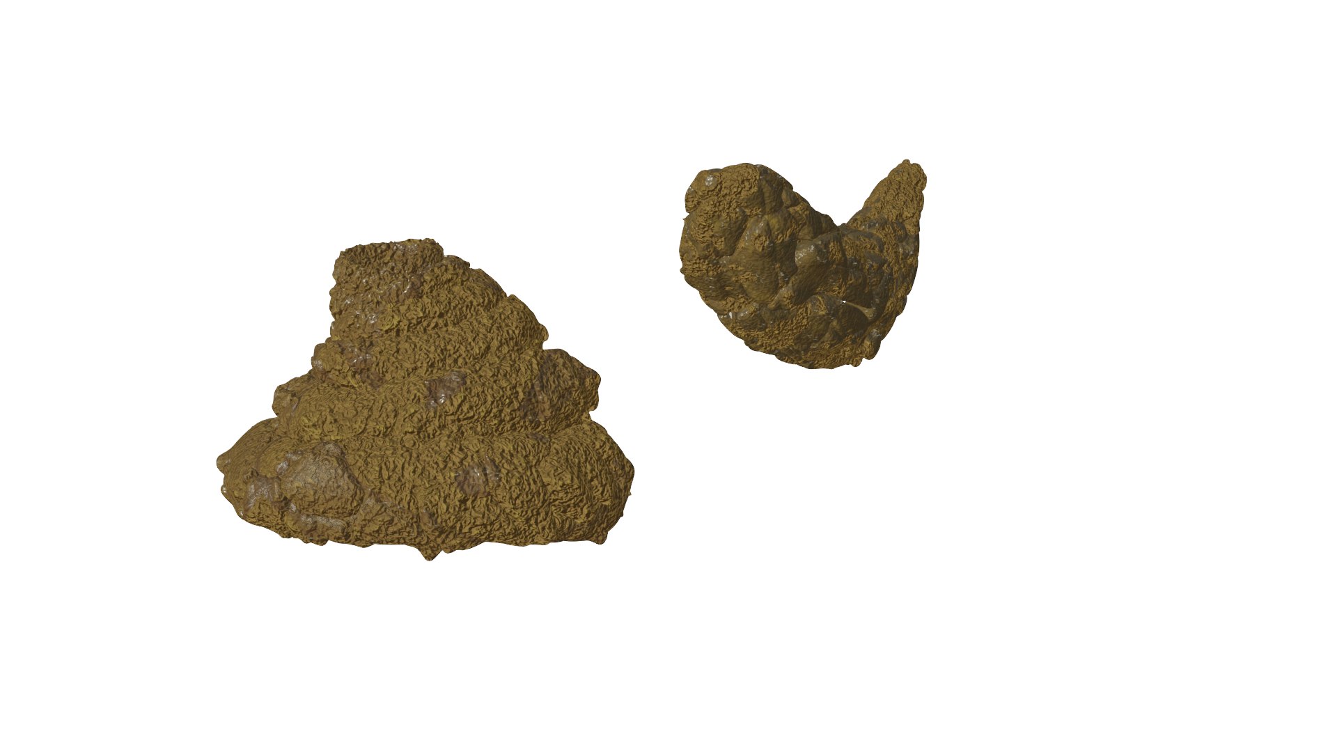 3D Poop - TurboSquid 1866286