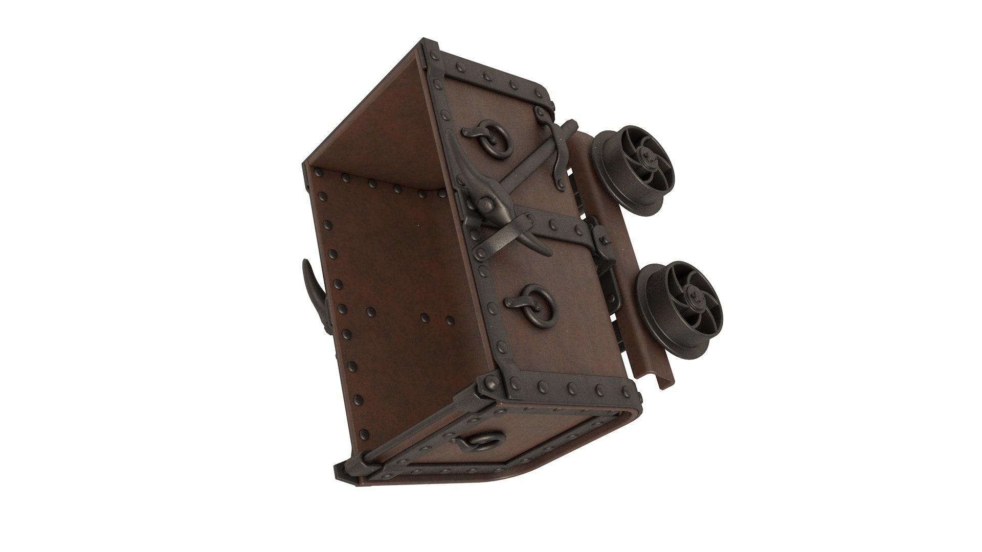 3D Mine Cart Model - TurboSquid 1992718