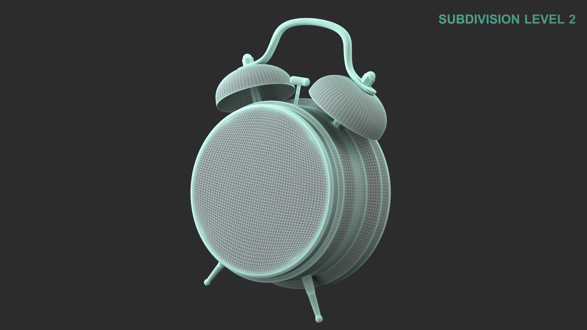 Alarm Clock 3D Model - TurboSquid 1829676