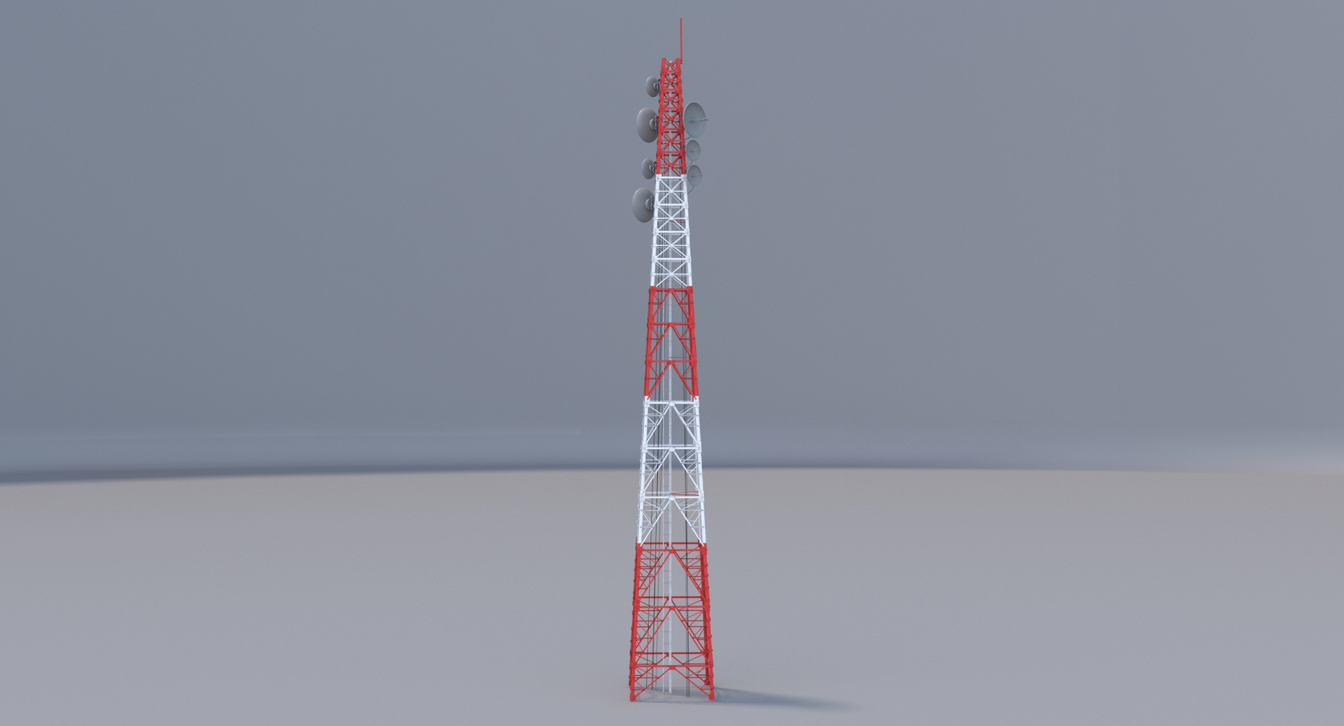 Cellular Tower 3D Model - TurboSquid 1726609