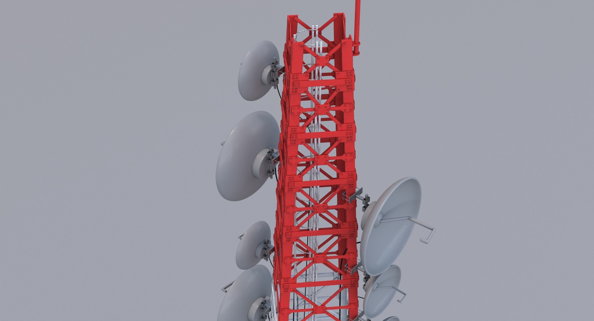 Cellular Tower 3D Model - TurboSquid 1726609