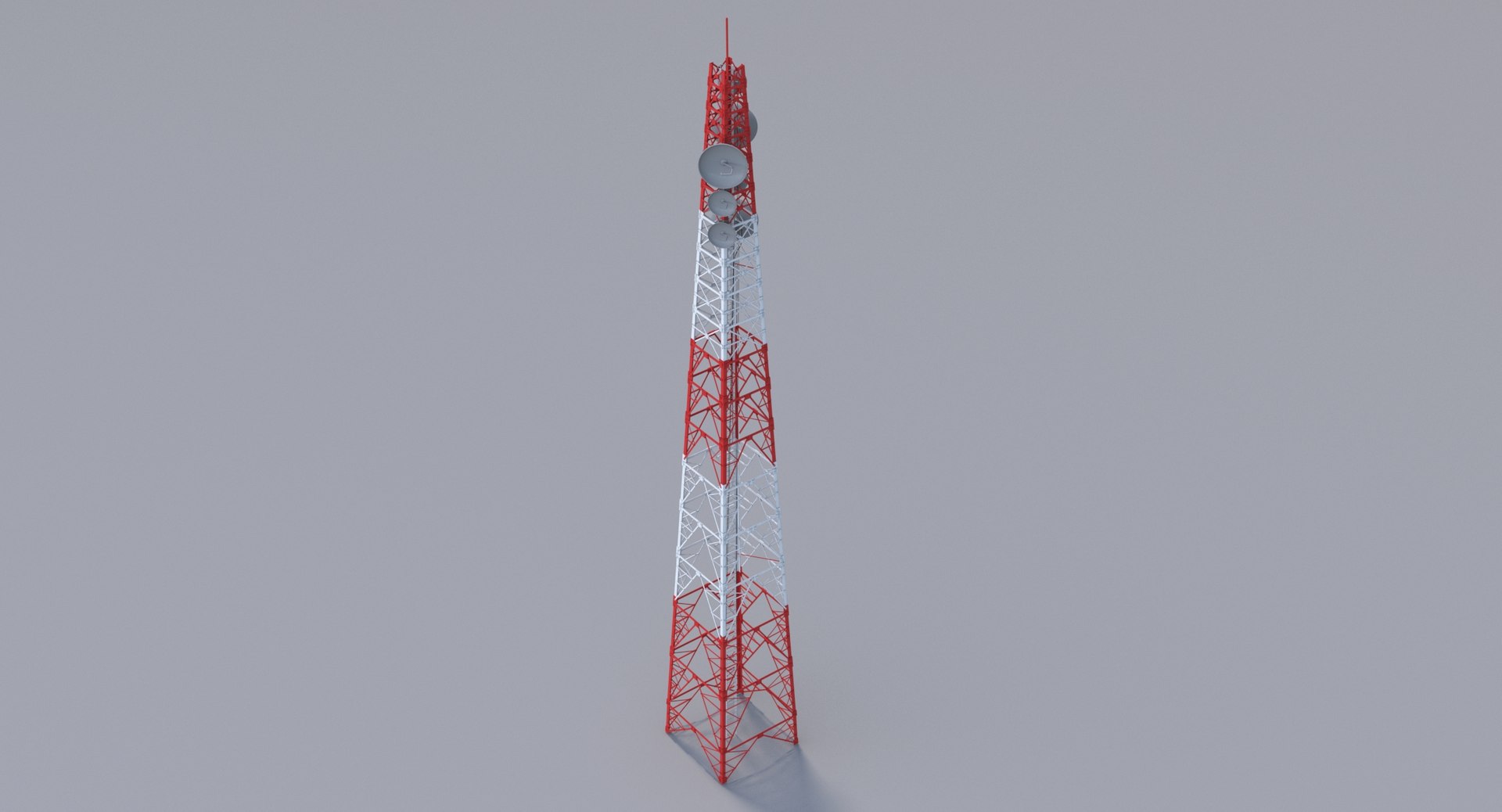 Cellular Tower 3D Model - TurboSquid 1726609