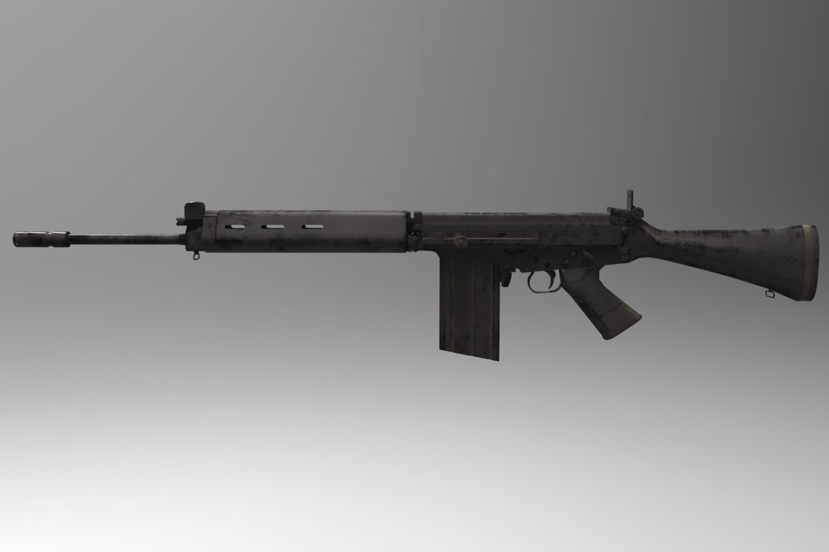 3D Fn Fal Pack - TurboSquid 1167154