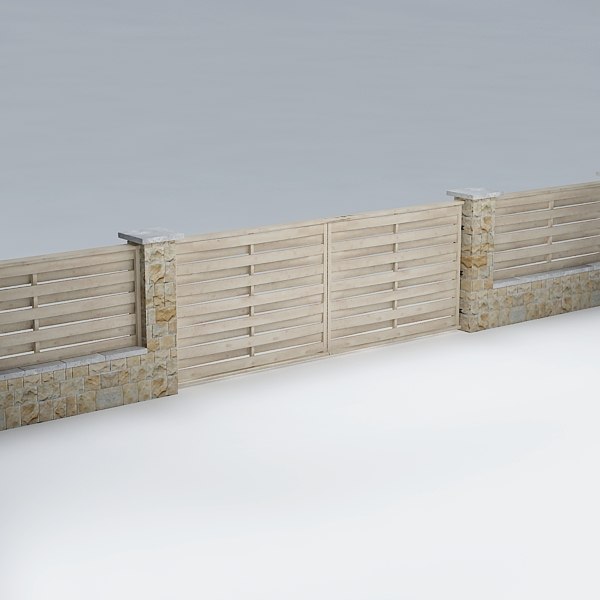 balustrade fence dxf