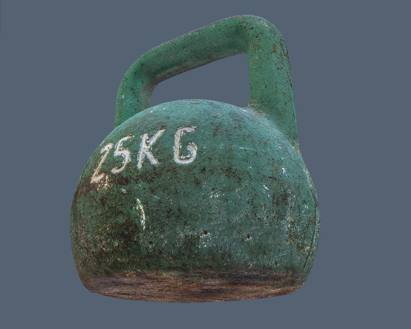 Old Russian Kettlebell 3d Model