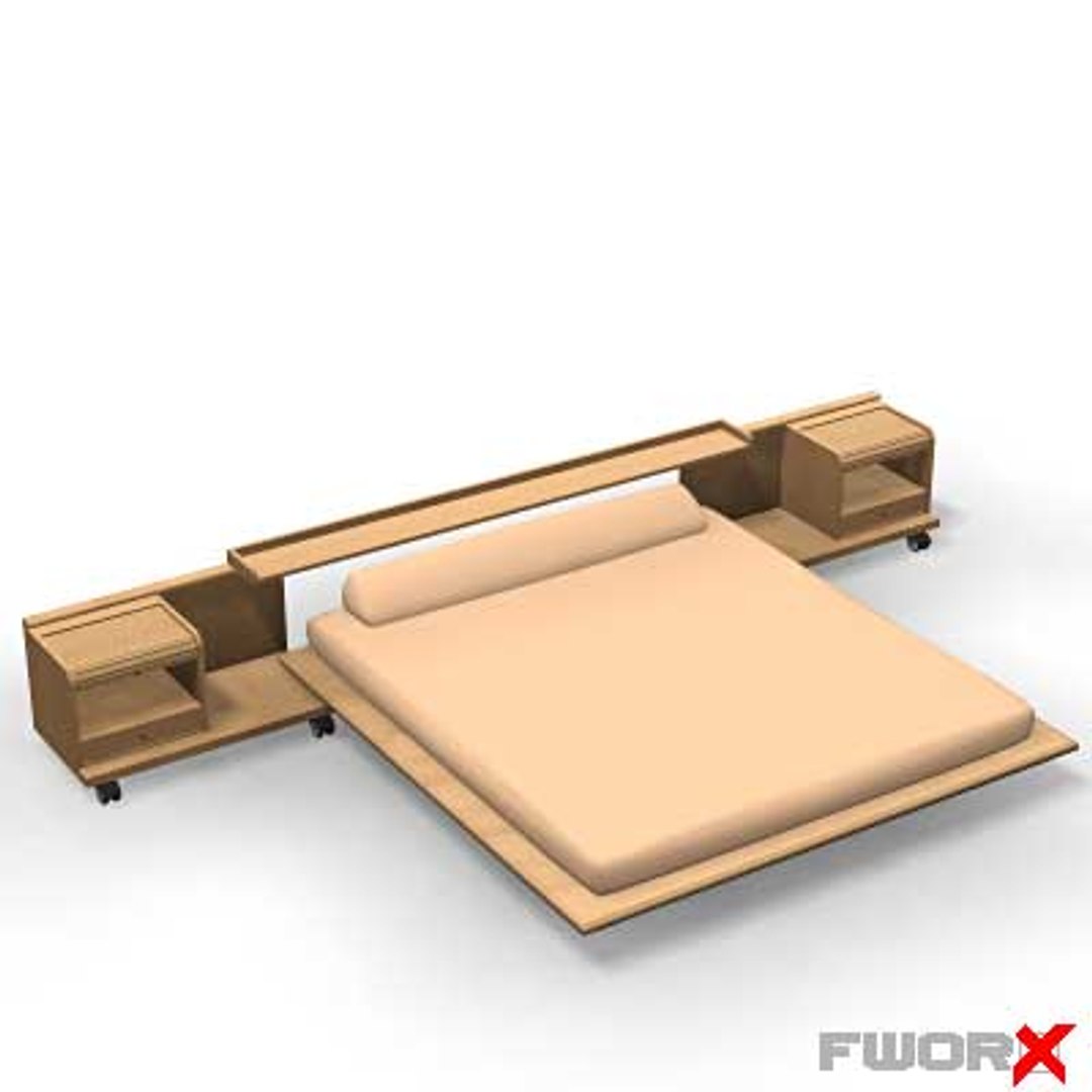 bed 3d max