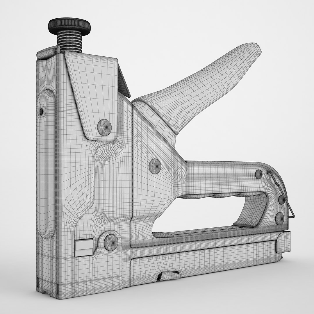 Staple Gun Model - TurboSquid 1491266