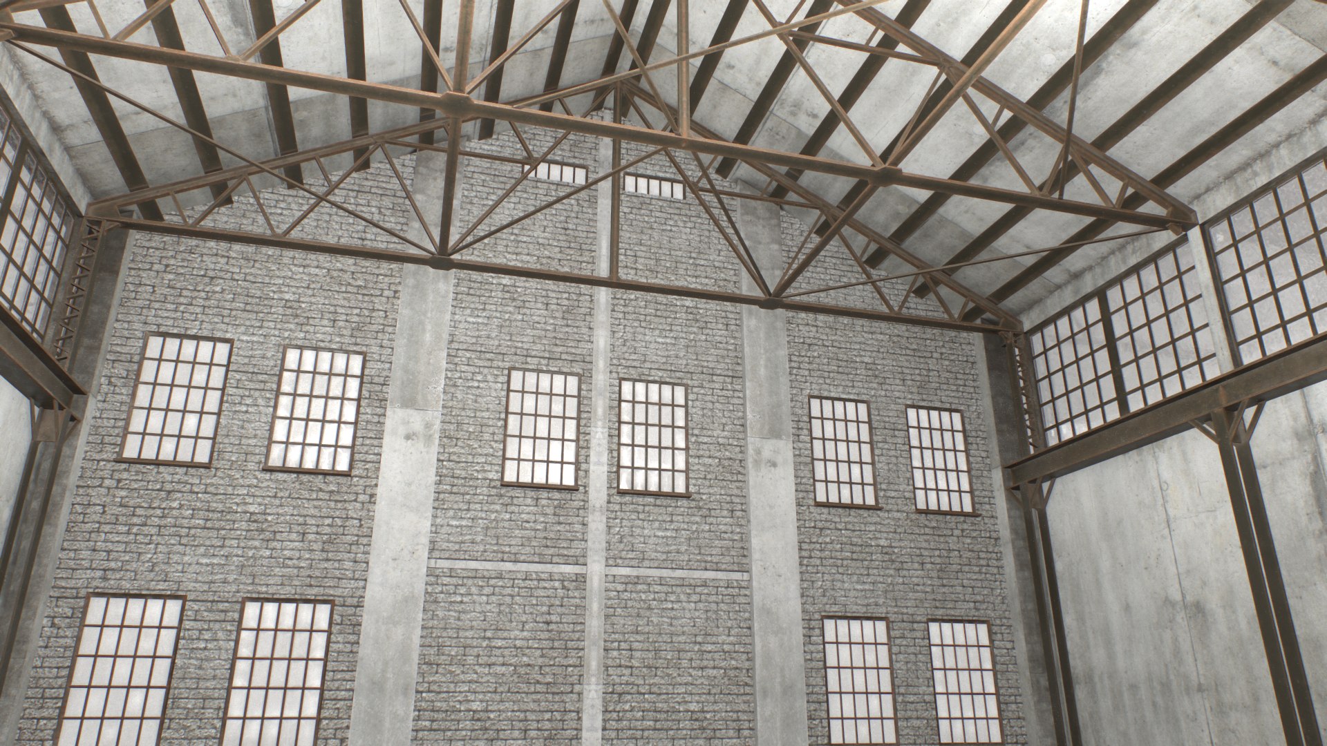 3D Model Old Industrial Factory - TurboSquid 2014263