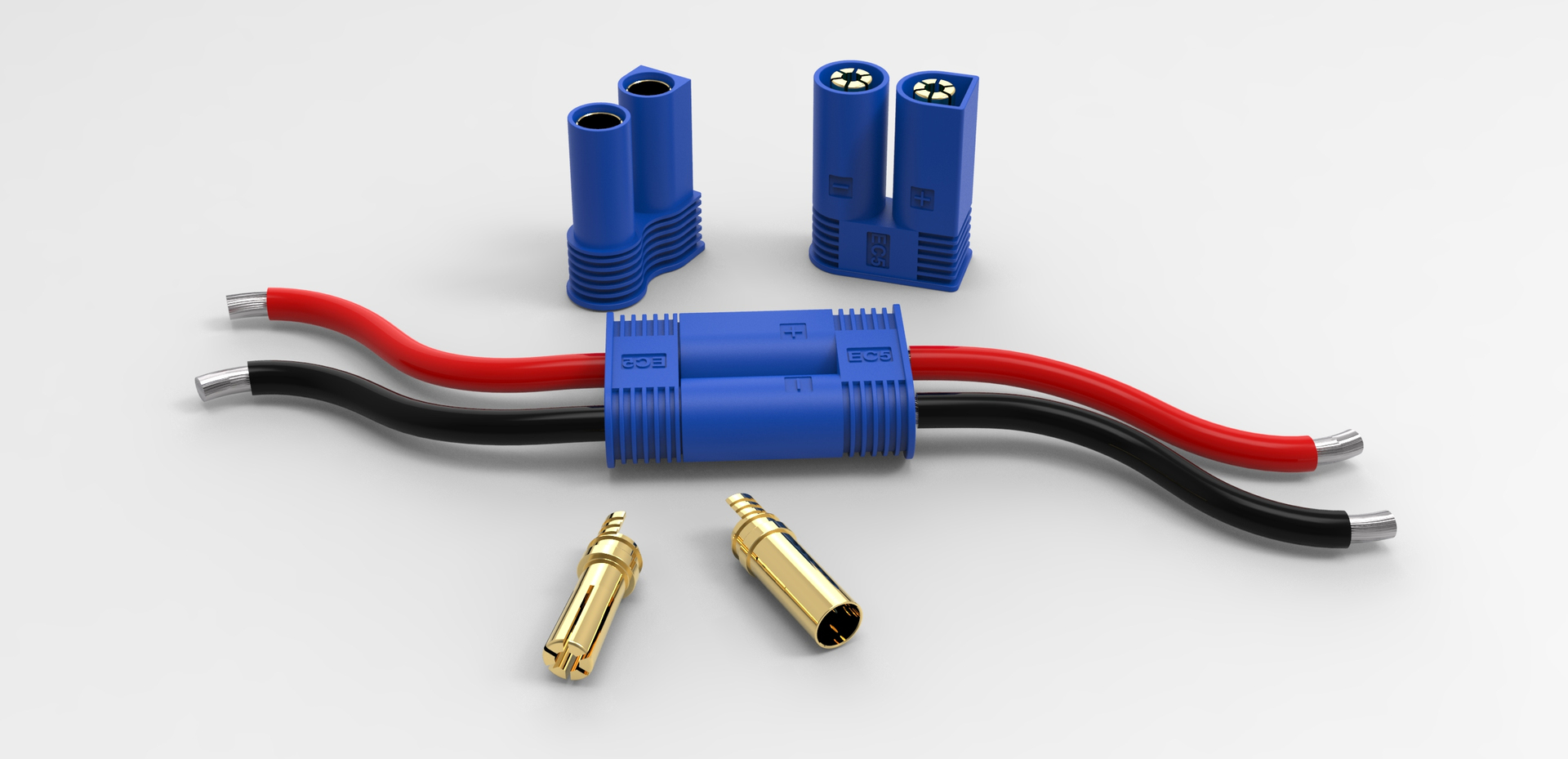 3D EC5 Connector Pair Model - TurboSquid 1828662