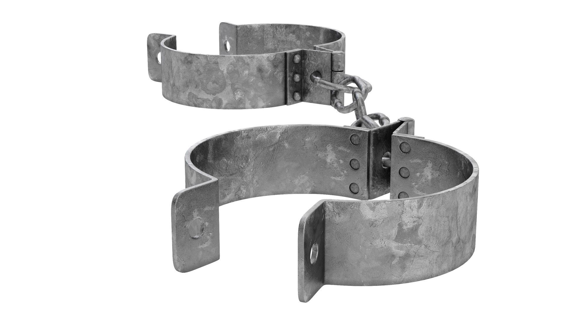 Vintage Hand Cuffs 3D Model - TurboSquid 2037328