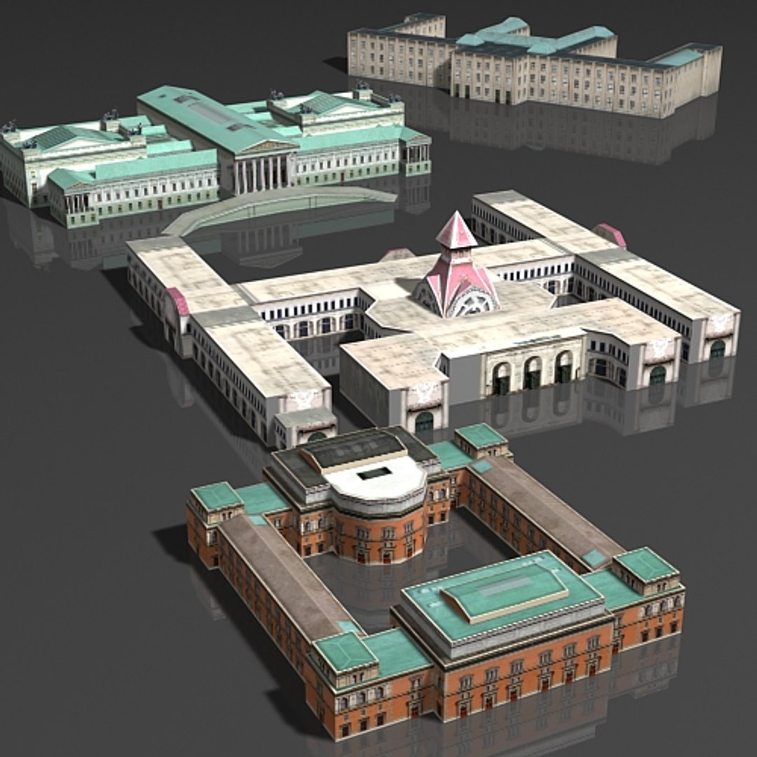 museum pack 3d max