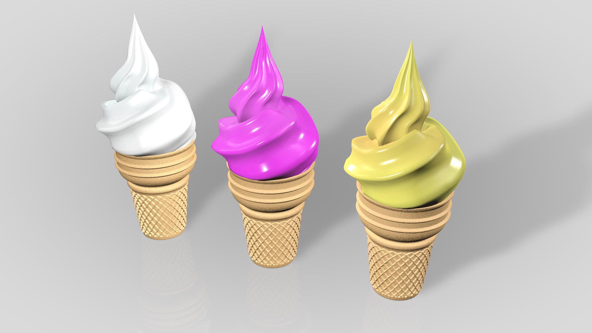 ice cream c4d