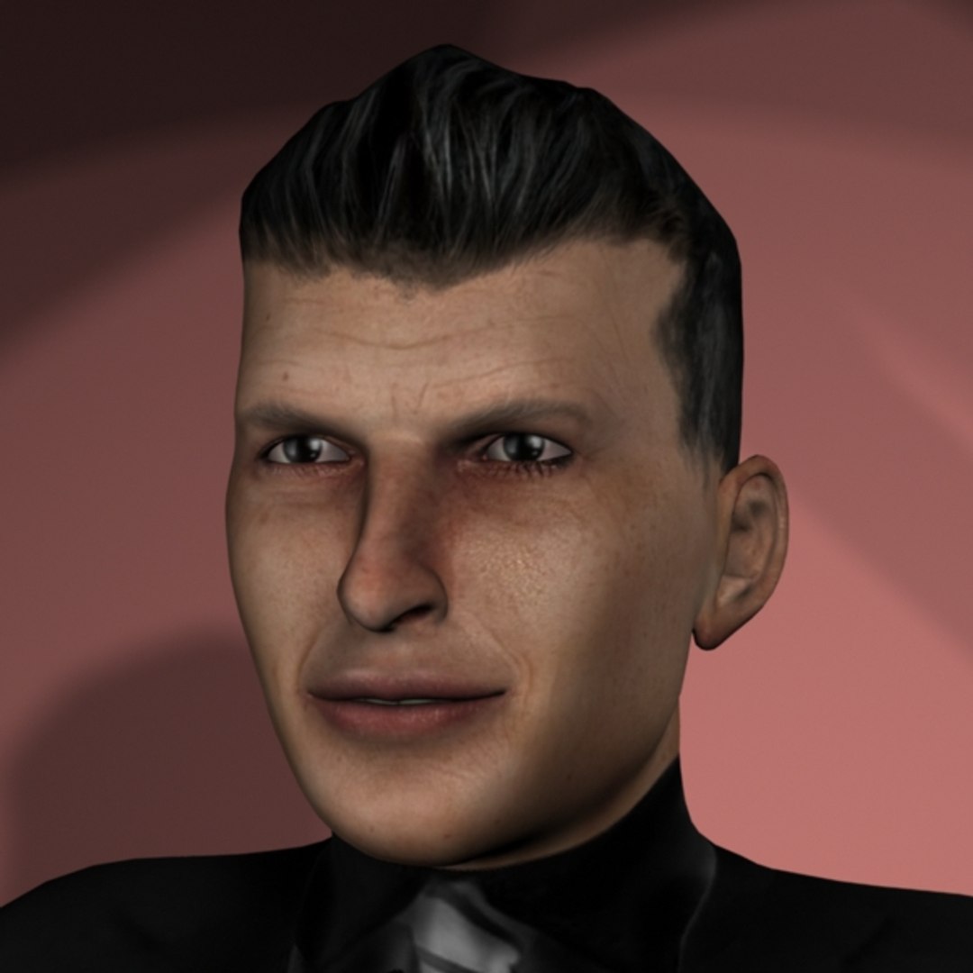Mafia Male Man 3d Model