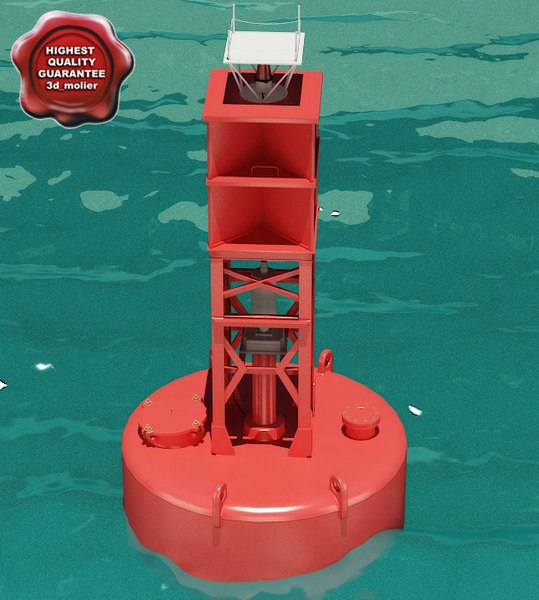 3d buoy modelled model