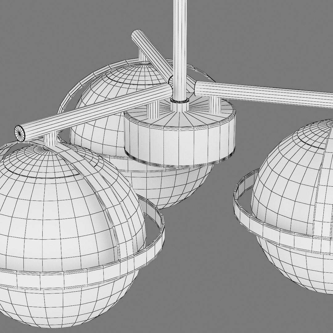 3D Model 815237 Croco Lightstar Ceiling - TurboSquid 1487062