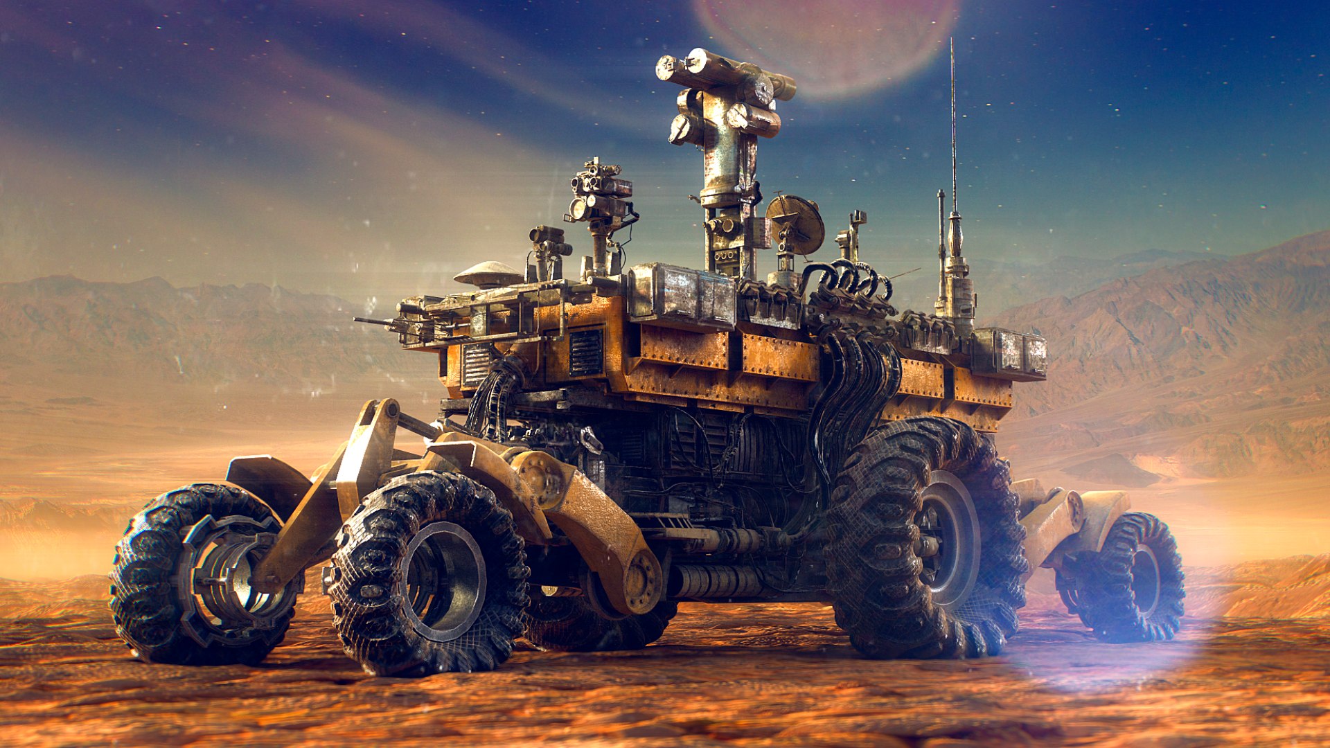 Realistic Future Vehicle 3D Model - TurboSquid 1396578