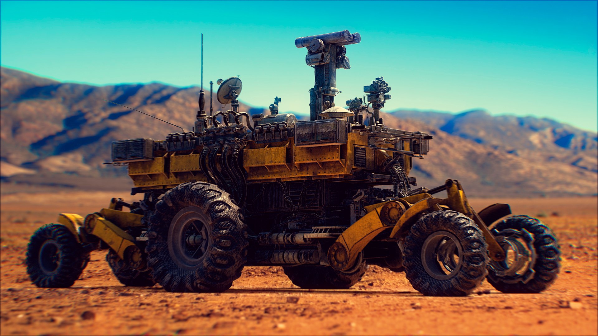 Realistic Future Vehicle 3D Model - TurboSquid 1396578