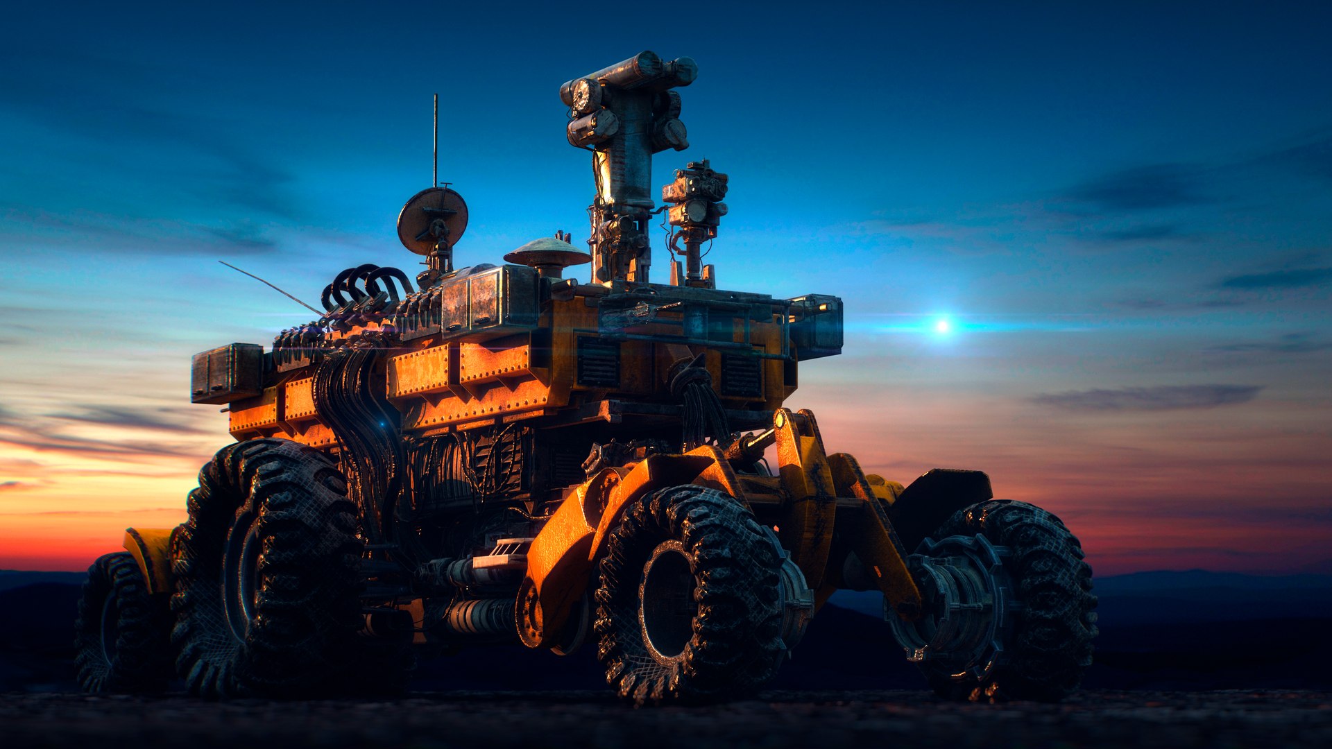 Realistic Future Vehicle 3D Model - TurboSquid 1396578