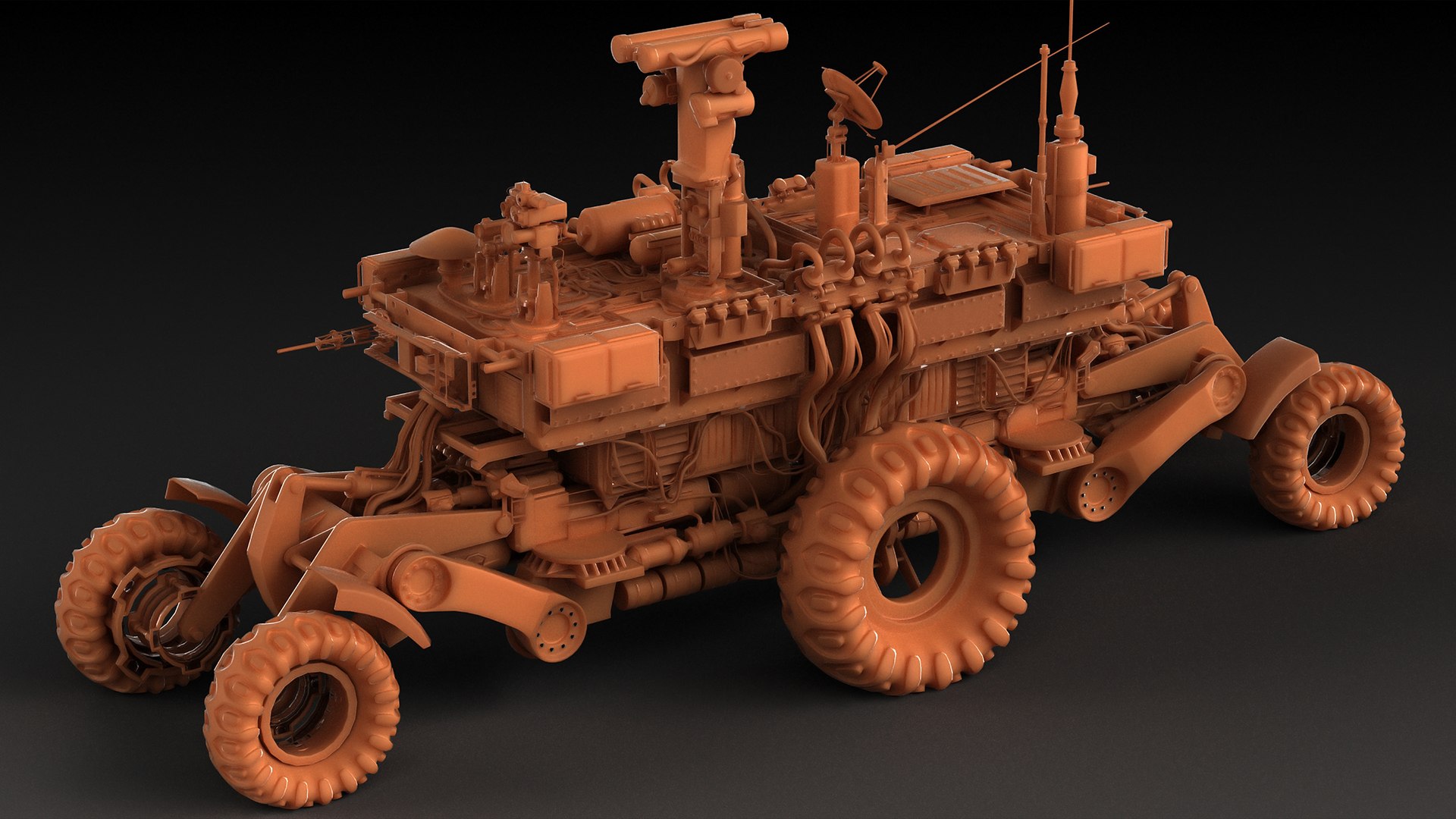 Realistic Future Vehicle 3D Model - TurboSquid 1396578