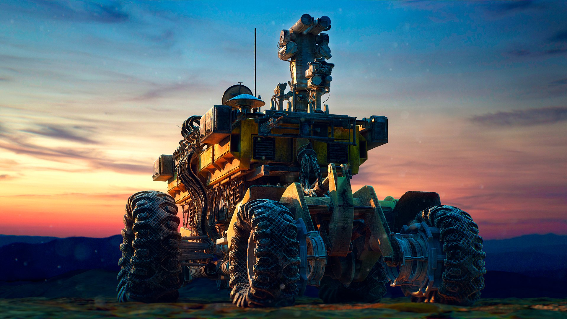 Realistic Future Vehicle 3D Model - TurboSquid 1396578