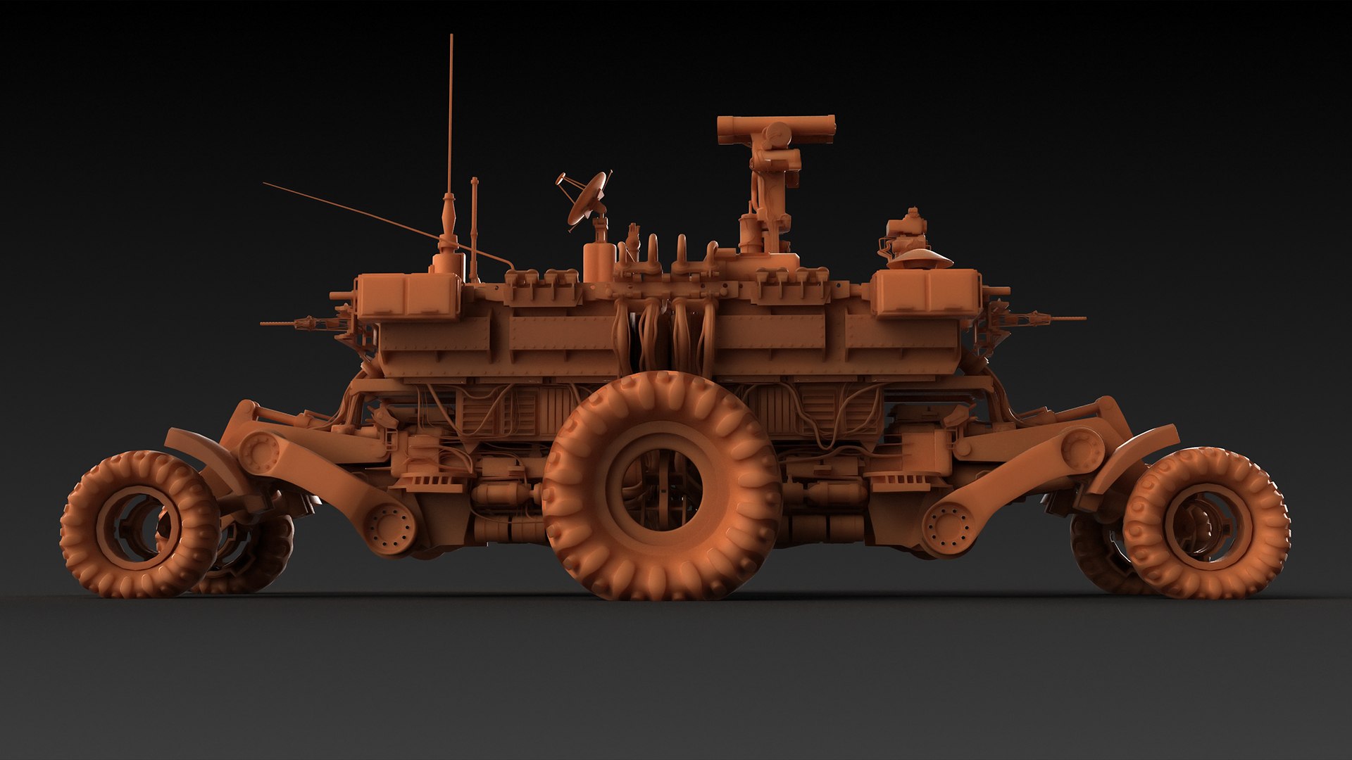 Realistic Future Vehicle 3D Model - TurboSquid 1396578