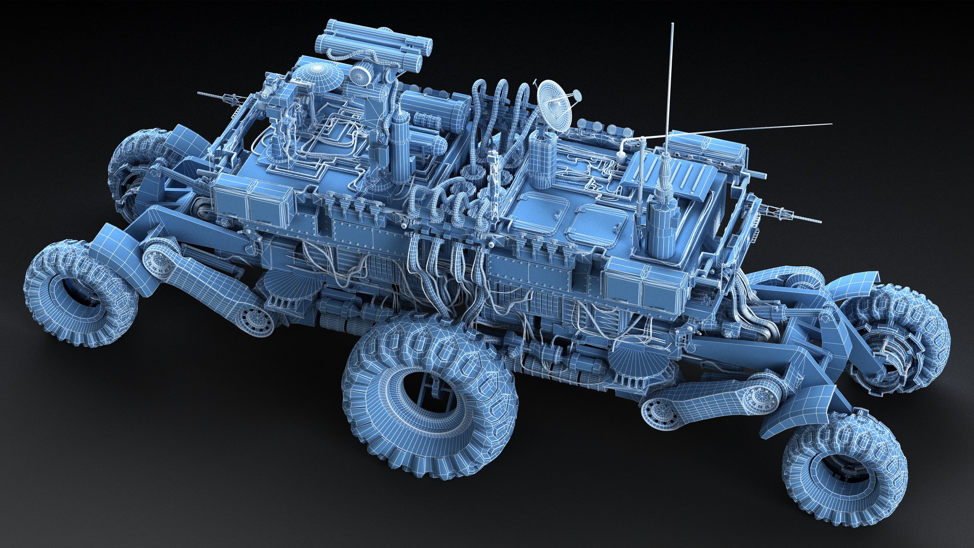 Realistic Future Vehicle 3D Model - TurboSquid 1396578