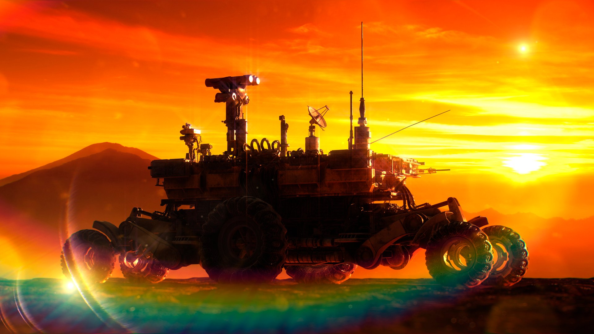 Realistic Future Vehicle 3D Model - TurboSquid 1396578