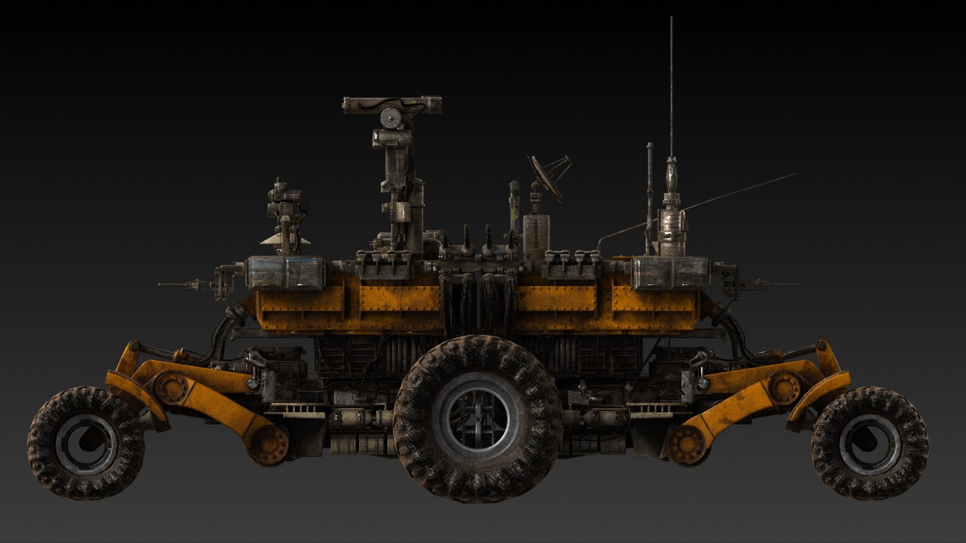 Realistic Future Vehicle 3D Model - TurboSquid 1396578