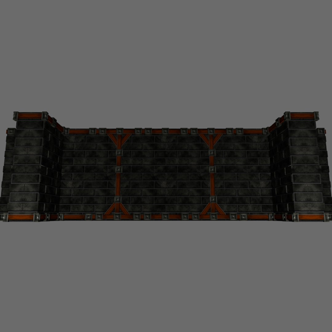 3d Modular Wall Model