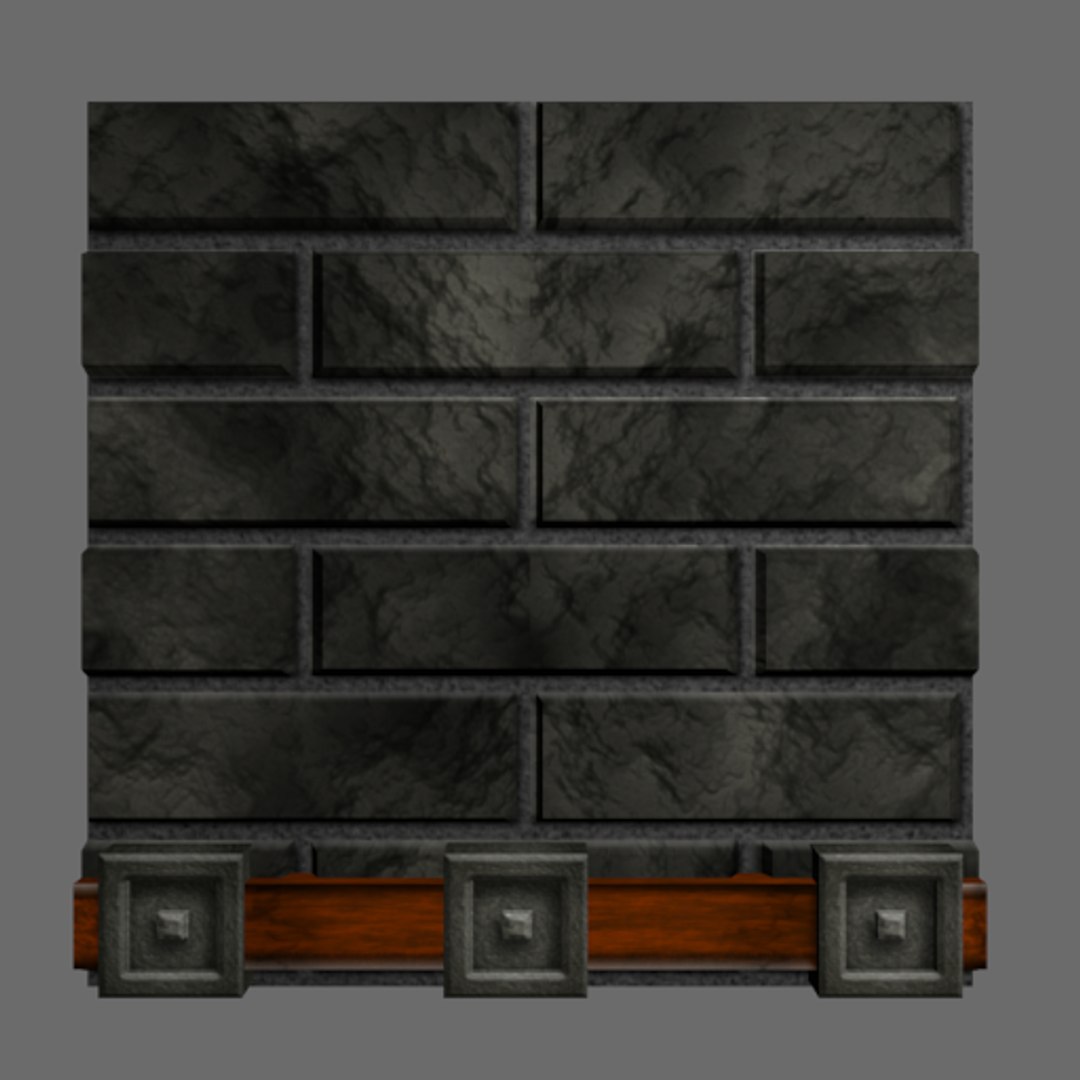 3d Modular Wall Model