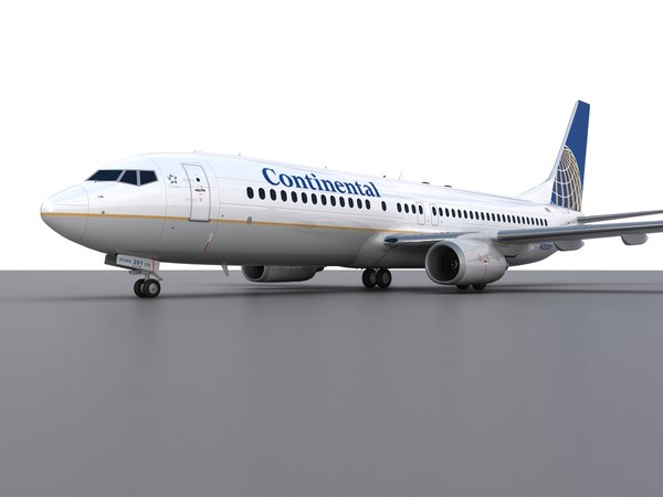 3d aircraft continental model