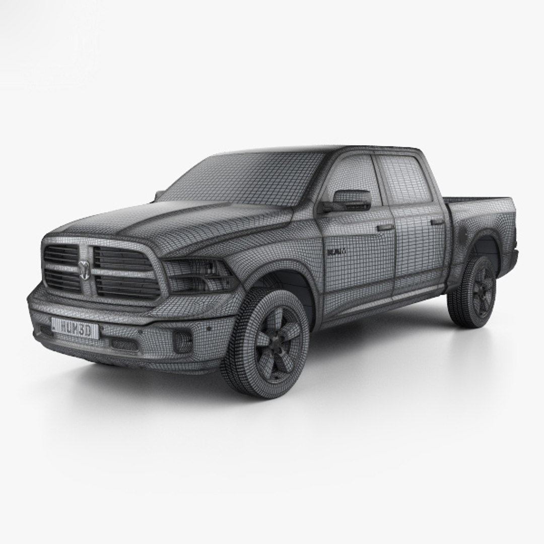 3D Dodge Ram 1500 - TurboSquid 1346236