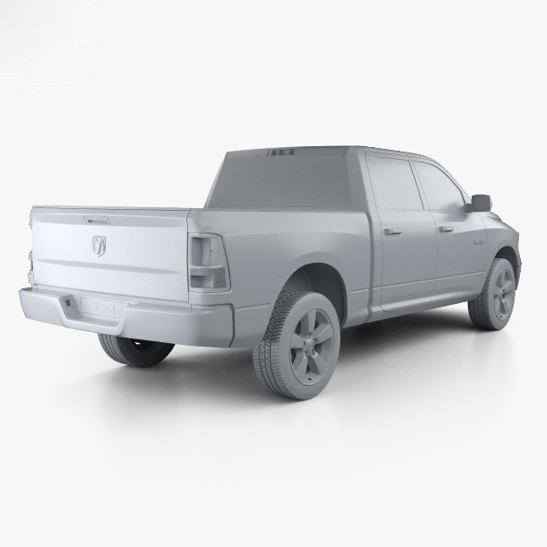 3D Dodge Ram 1500 - TurboSquid 1346236