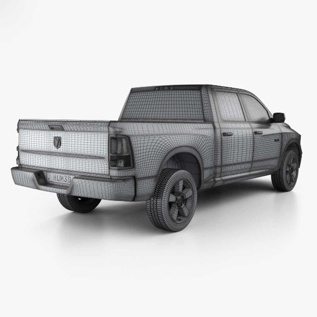 3D Dodge Ram 1500 - TurboSquid 1346236